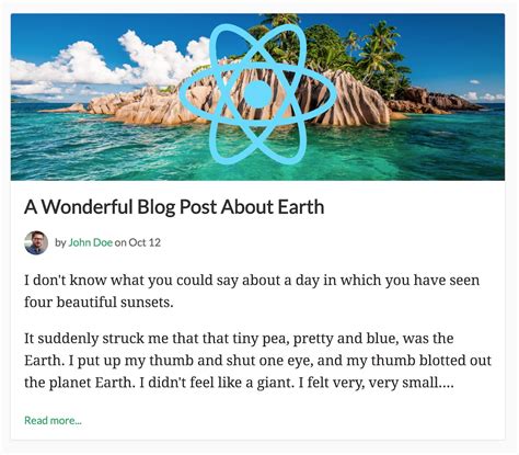 how to build a simple blog using react and graphql hackernoon