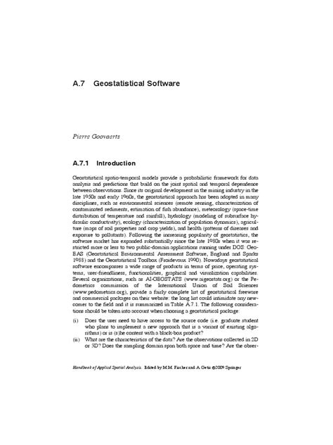 Pdf Geoestadistica Con Software Dokumentips