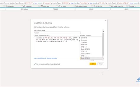 Power Bi Unpivot Columns Power Query Tutorial