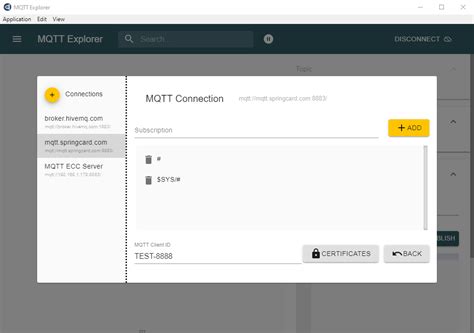 Securing The Connection To The Mqtt Broker Using Tls And Springcore