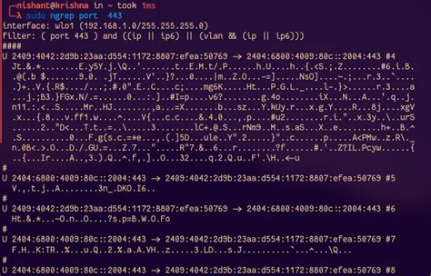ngrep network packet analyzer for linux geeksforgeeks
