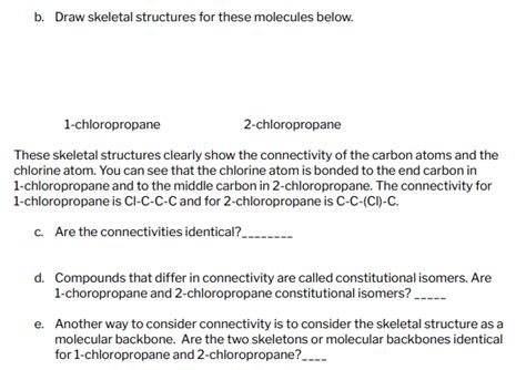 Solved Ii Constitutional Isomers Vs Stereoisomers When We
