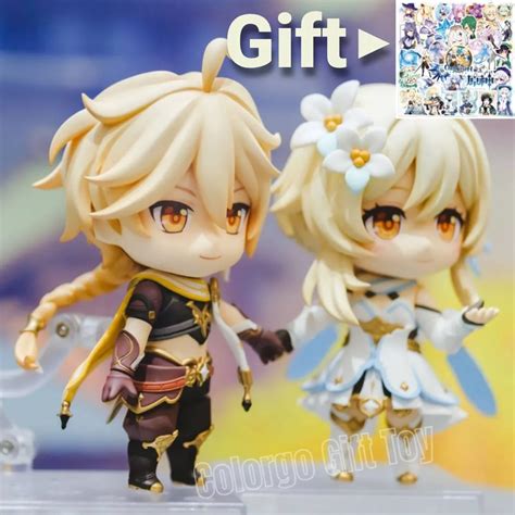Genshin Impact Traveler 1718 Ying 1717 Kong Action Figure Pvc Figure