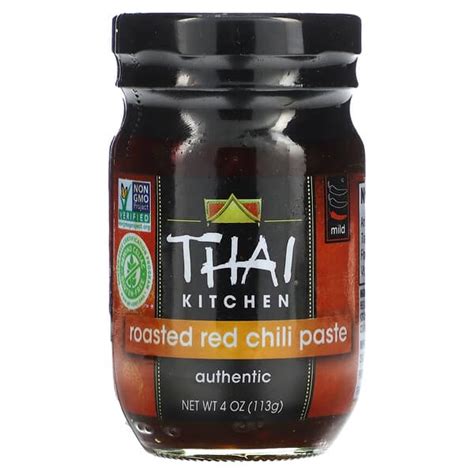 Thai Kitchen Roasted Red Chili Paste Mild 4 Oz 113 G