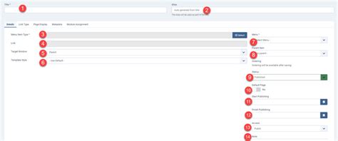 How To Add And Remove Menu Items In Joomla 40 Inmotion Hosting