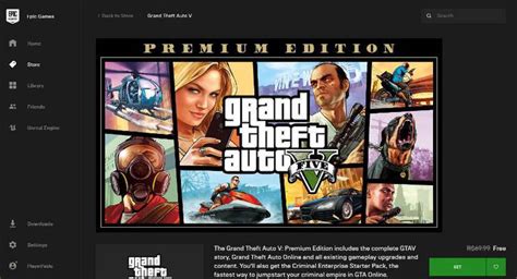 Gta V Est De Gra A No Pc Saiba Como Pegar Via Epic Games Store