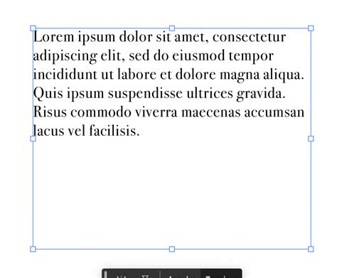 Solved Resize Text Frame Without Distorting Text Adobe Community