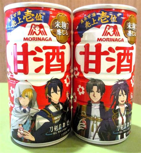 「森永甘酒」が「刀剣乱舞」とコラボレーション 日本全国を横断する和のイメージで50周年祝う