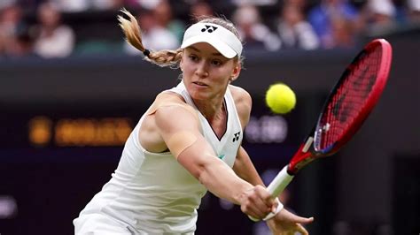 Champion Elena Rybakina Works Hard To Beat First Round Opponent At