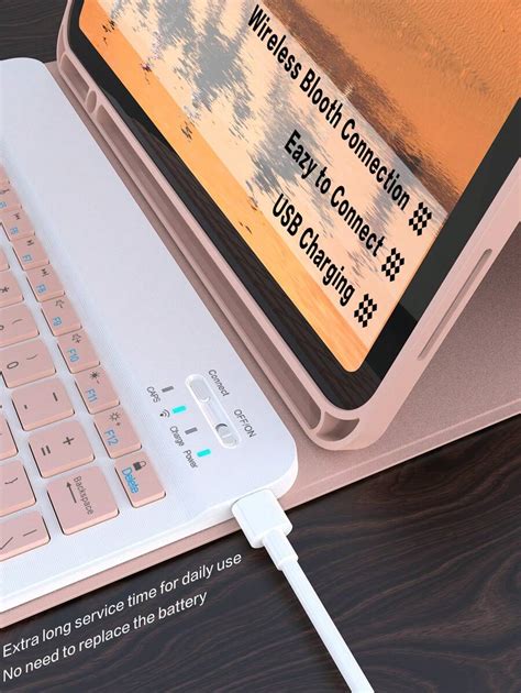 Étui De Clavier Compatible Avec Lipad Clavier Sans Fil Amovible