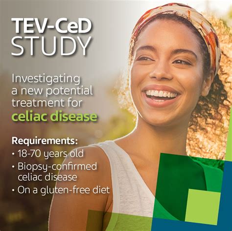 Join The Tev Ced Study For Celiac Disease Celiac Disease Foundation