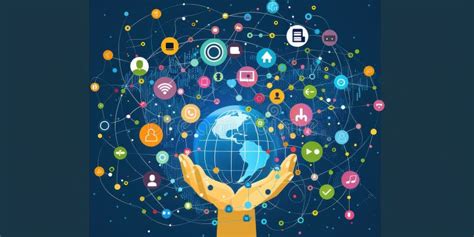 Global Interconnectedness Of Technology And Social Media Stock