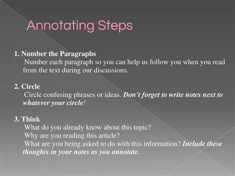 introduction to annotating ppt download