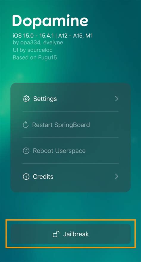 How To Jailbreak A12 A15 Devices On Ios 15 0 15 4 1 With Dopamine