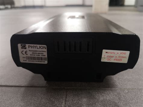 E Bike Akku PHYLION Ah Wh DC V Kaufen Auf Ricardo