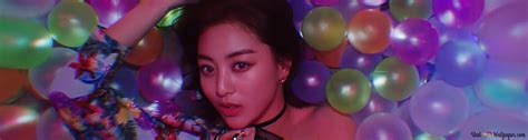 Jihyo In Fancy Mv Shoot From Twice K Pop Band 4k Wallpaper Download