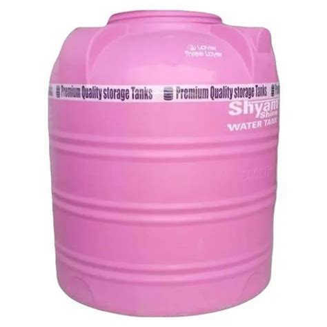 Shyam Shine Pink Litre Triple Layer Plastic Water Tank At Best Price In Sultanpur