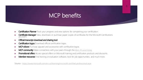 Microsoft Certified Professional Mcp