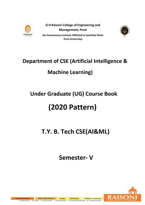 Ty Btech Sem V Aiml 2020 Course 1 G H Raisoni College Of