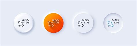 빠른 팁은 선 아이콘을 클릭합니다 유용한 트릭 표시 선 아이콘 벡터 0명에 대한 스톡 벡터 아트 및 기타 이미지 0명 3차원 형태 고급 Istock