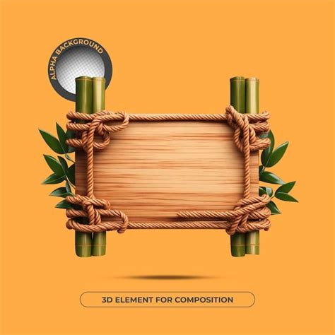 Sign Base For Text 3d Element