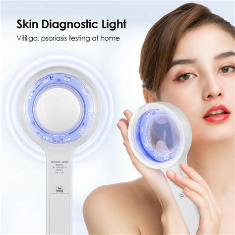 Cordless Woods Lamp Light Skin Analyzer Vitiligo Testing Examination