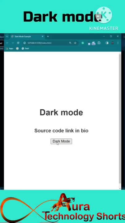 Darkmode Javascript Webdevelopment Coding Userexperience Aura