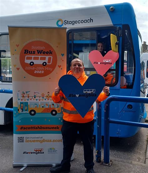 Stagecoach West Scotland Celebrates Scottish Bus Week