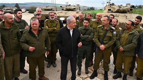 Kunjungi Pasukannya Di Gaza PM Israel Kami Tidak Akan Berhenti Sampai