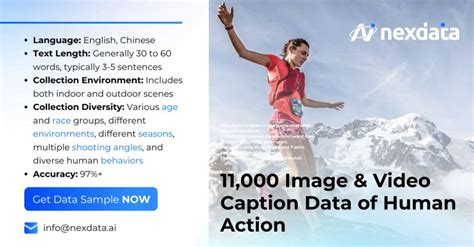 Nexdata On Linkedin Ai Machinelearning Datasolutions Imagecaption Videocaption…