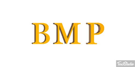 Bmp Word Animated  Logo Designs