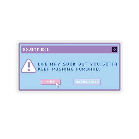 Retro Sticker Windows Error Sticker Error Sticker Pop Window Y2k
