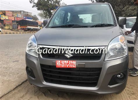 2017 Maruti Wagon R Vxi Spotted