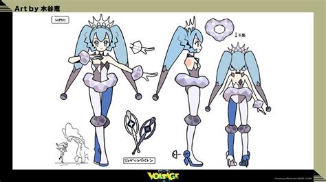 Eighth Illustration From The Pokémon X Hatsune Miku Project Voltage