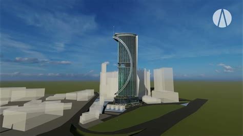 3d Building Animation 1 Youtube