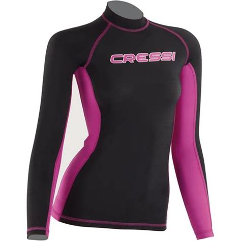 Cressi Rash Guard Womens Long Sleeves Leisurepro