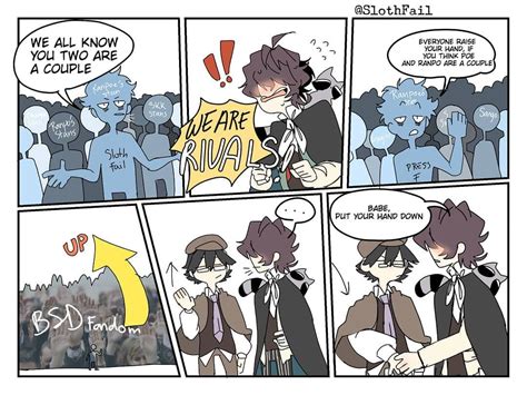Everyone Raise Your Hand If You Think Poe And Ranpo Are A Couple