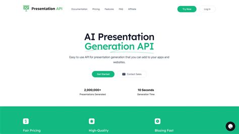 Presentation Api Api For Presentation Generation