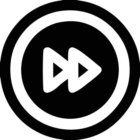 Fast Forward Icon 10724388 Vector Art At Vecteezy
