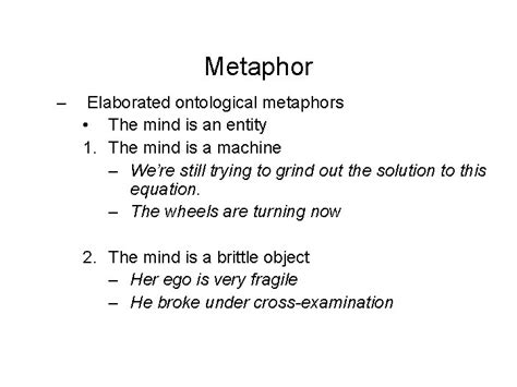 Metaphor Structure Of Reality Built Up Through Embodied