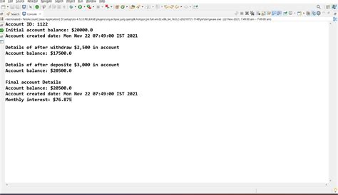 Solved Please Help With A Java Code The Account Class Design A