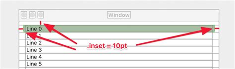 Macos NSTableView Has Unwanted Space Above First Row Stack Overflow
