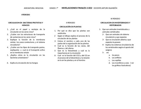Nivelación Ciencias Reino Y Sexual Y Sexual Monografías Ensayos De