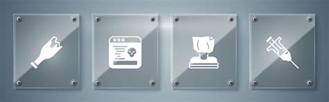 주사기 납치 시스템 버그 및 깨진 병을 무기로 설정하십시오 정사각형 유리 패널 벡터 0명에 대한 스톡 벡터 아트 및 기타 이미지 0명 건강 진단 건강관리와 의술