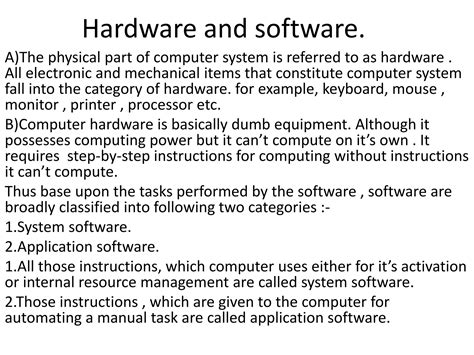 Lecture 2 Introduction To Computer Ppt