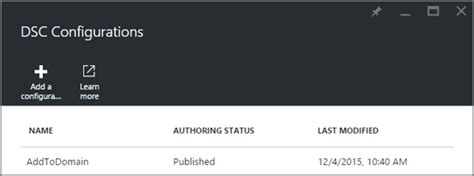 Azure Automation Dsc Setup Phase Uploading The Dsc Configuration