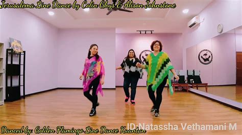 Jerusalema Line Dance Colin Ghys And Alison Johnstone Youtube