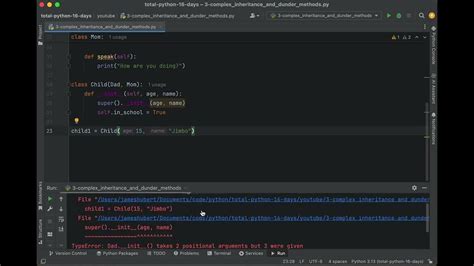 Python Basics Oop Polymorphism And Dunder Methods Youtube