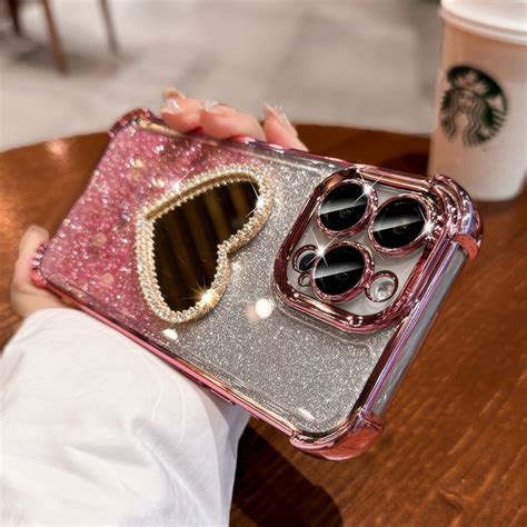 Rhinestone Bling Love Iphone Pro Max Plus Glitter