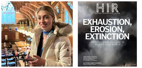 ქუთაისელი ანასტასია ლელაძე Harvard International Review თვის სტატიების წერას იწყებს